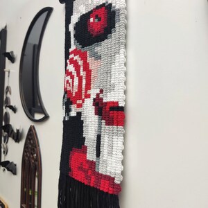 Handcrafted Horror Macrame Wall Hanging: Gothic Home Decor - Etsy