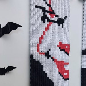 Horror Macrame Wall Hanging, Horror Home Decor, Horror Gift, Spooky ...