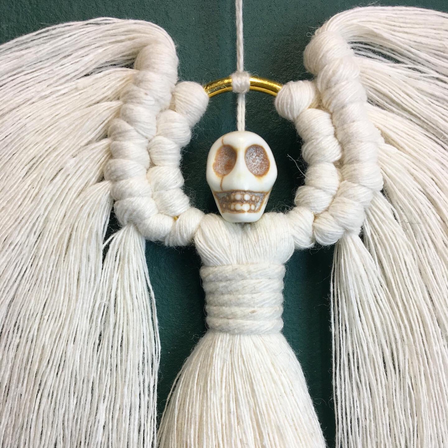 Macrame Pure Angel / Macrame Angel ornament / Macrame ornament | Etsy