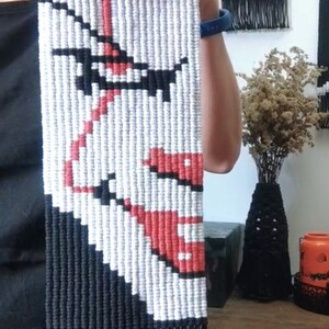 Horror Macrame Wall Hanging, Horror Home Decor, Horror Gift, Spooky ...