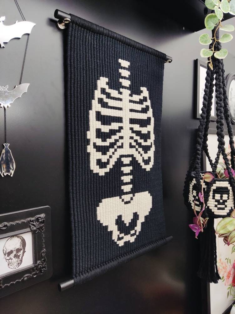 Human Thorax Trunk Rib Cage Pelvis Macrame Wall Hanging - Etsy Australia