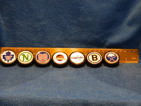 NHL Hockey Puck Vintage Magnets 1980 Classic Hockey | Etsy