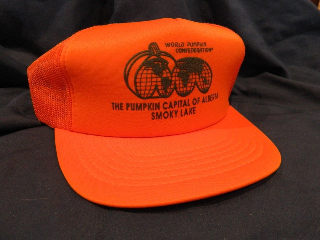 Farming Vintage Hats - Fullback - One Size Fits All - Pumpkin - Smoky ...