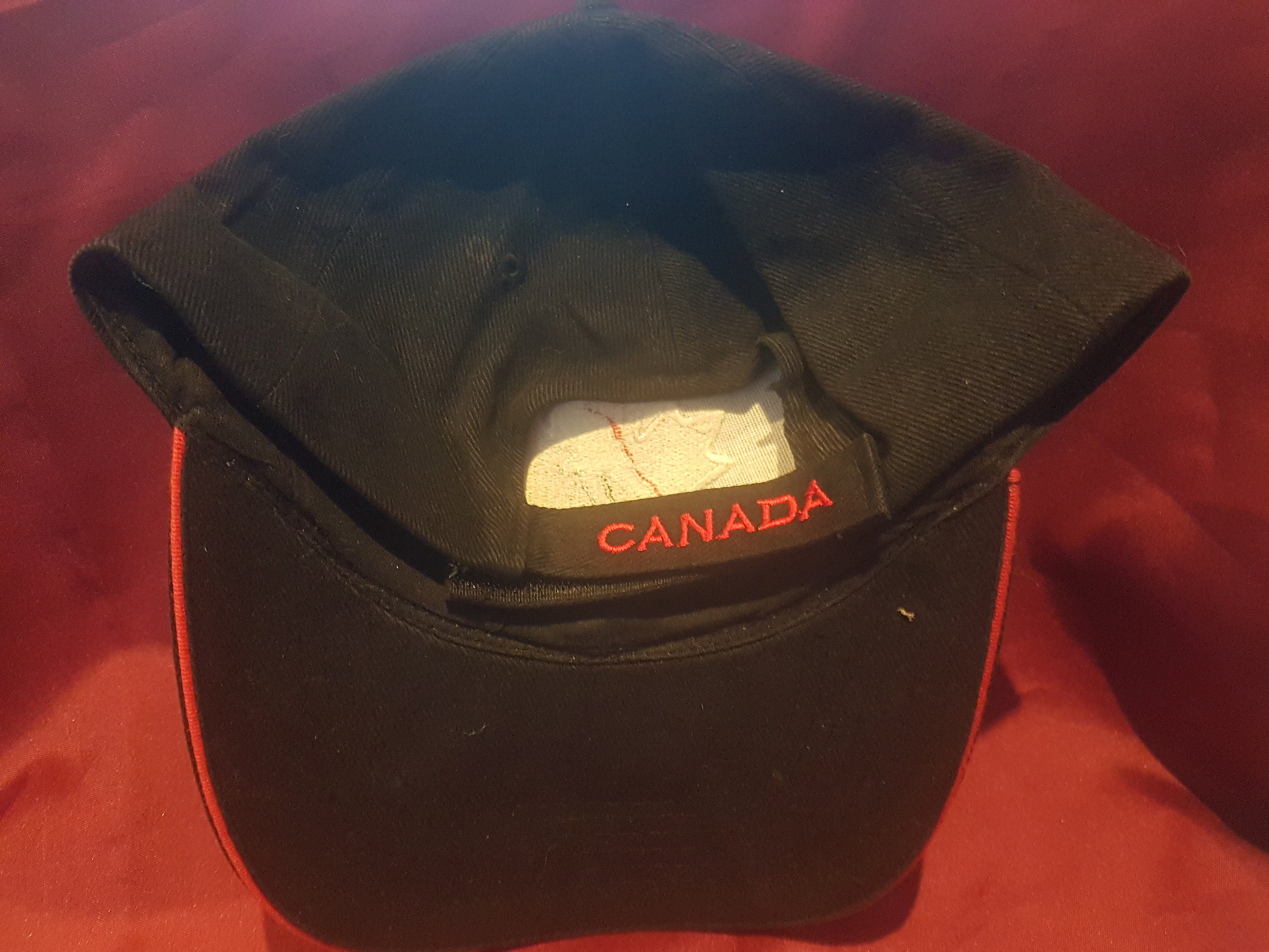 Canada Hockey Hat - Vintage - Fullback - One Size Fits All - Classic ...