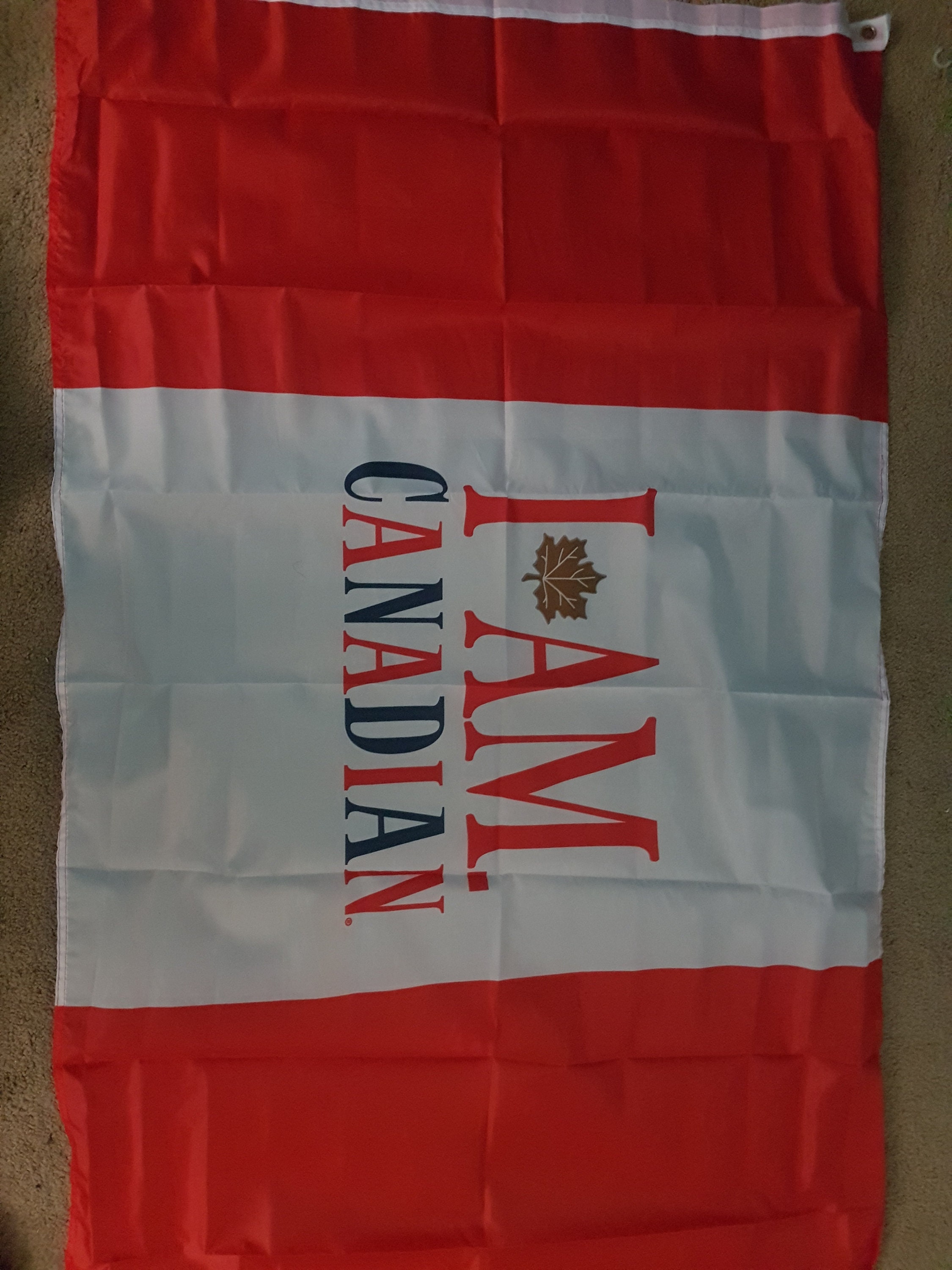 CANADIAN Flag I AM CANADIAN Sealed Canadian Logo | Etsy