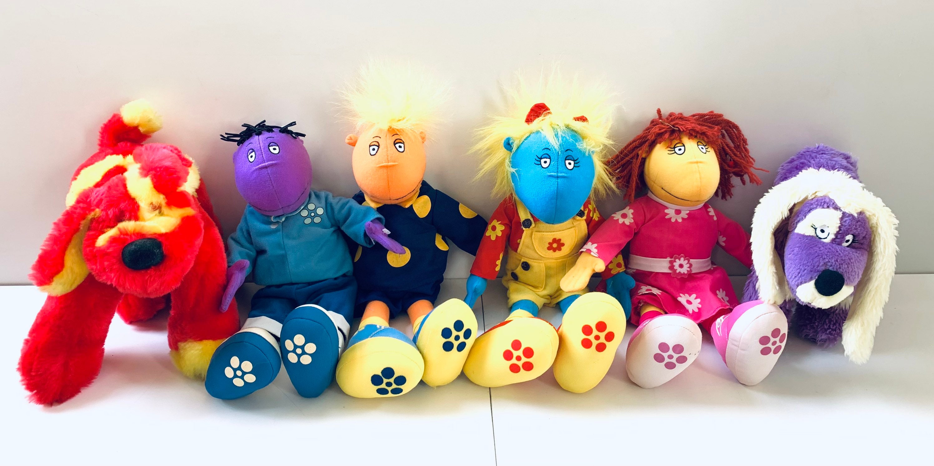 6 X Full Set of Tweenies Soft Toys Milo Fizz Bella Jake | Etsy Canada