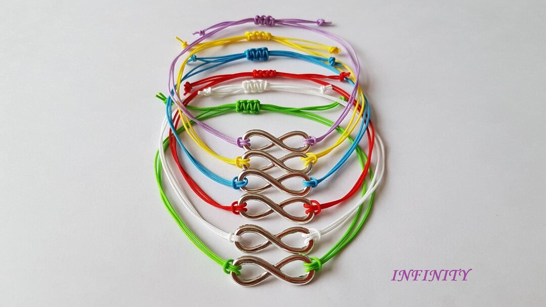 Infinity Symbol Thread Bracelet Friendship BIRTHDAY GIFT - Etsy