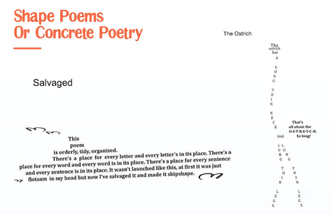 Poetry Writing Resource Pack- Go to the Head! - Etsy