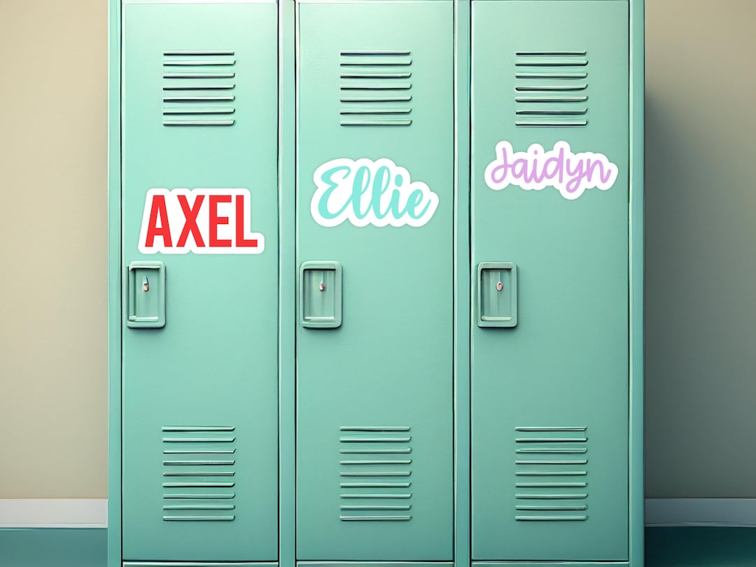 Personalized Magnet for Locker, Name Magnet for Fridge, Refrigerator ...