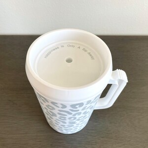 Cheetah Print Hip Sip Mug, Cheetah Trucker Mug With Straw and Lid ...