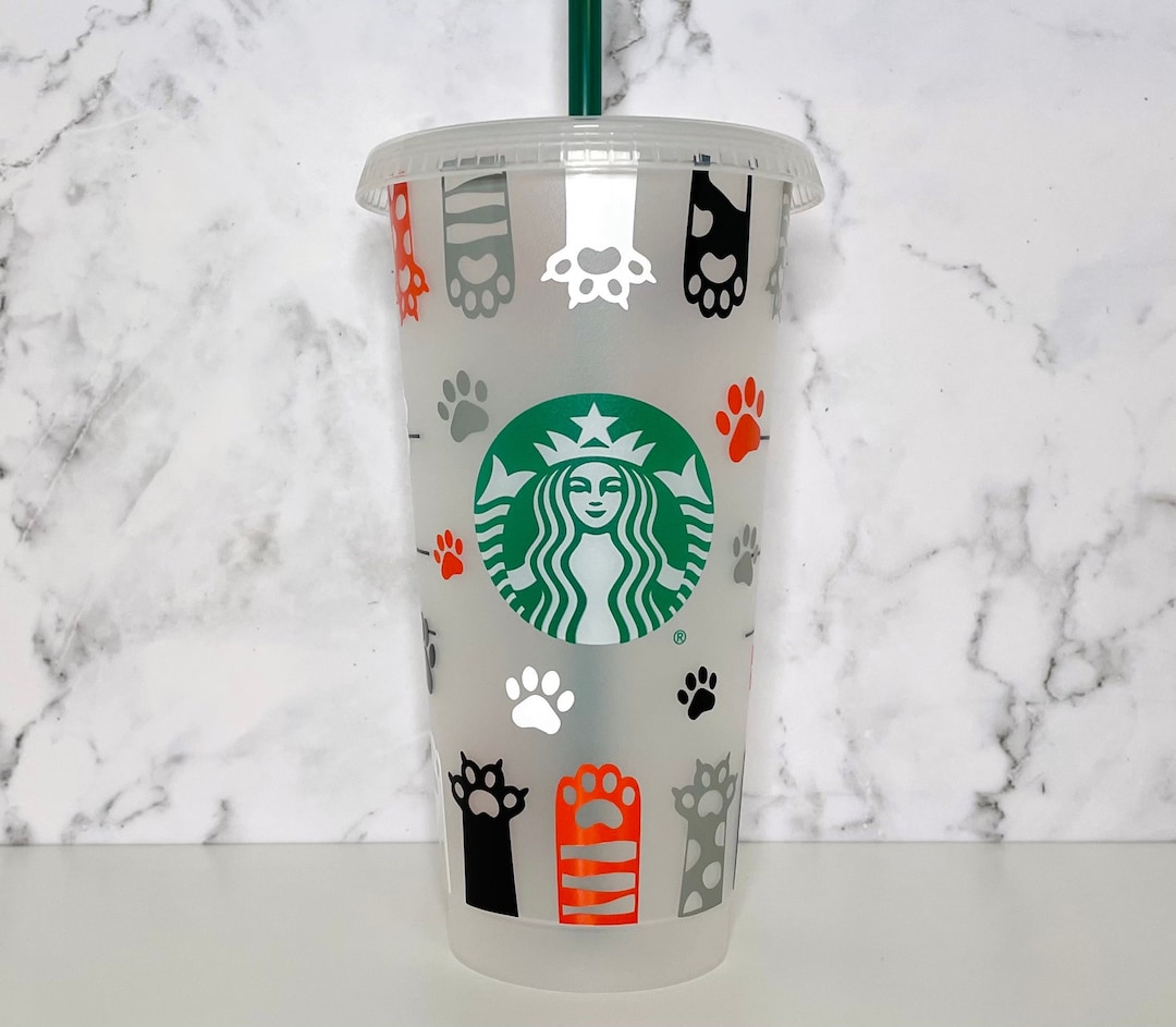 Cat Starbucks Cup, Cat Mom Starbucks Cup, Animal Starbucks Cup ...