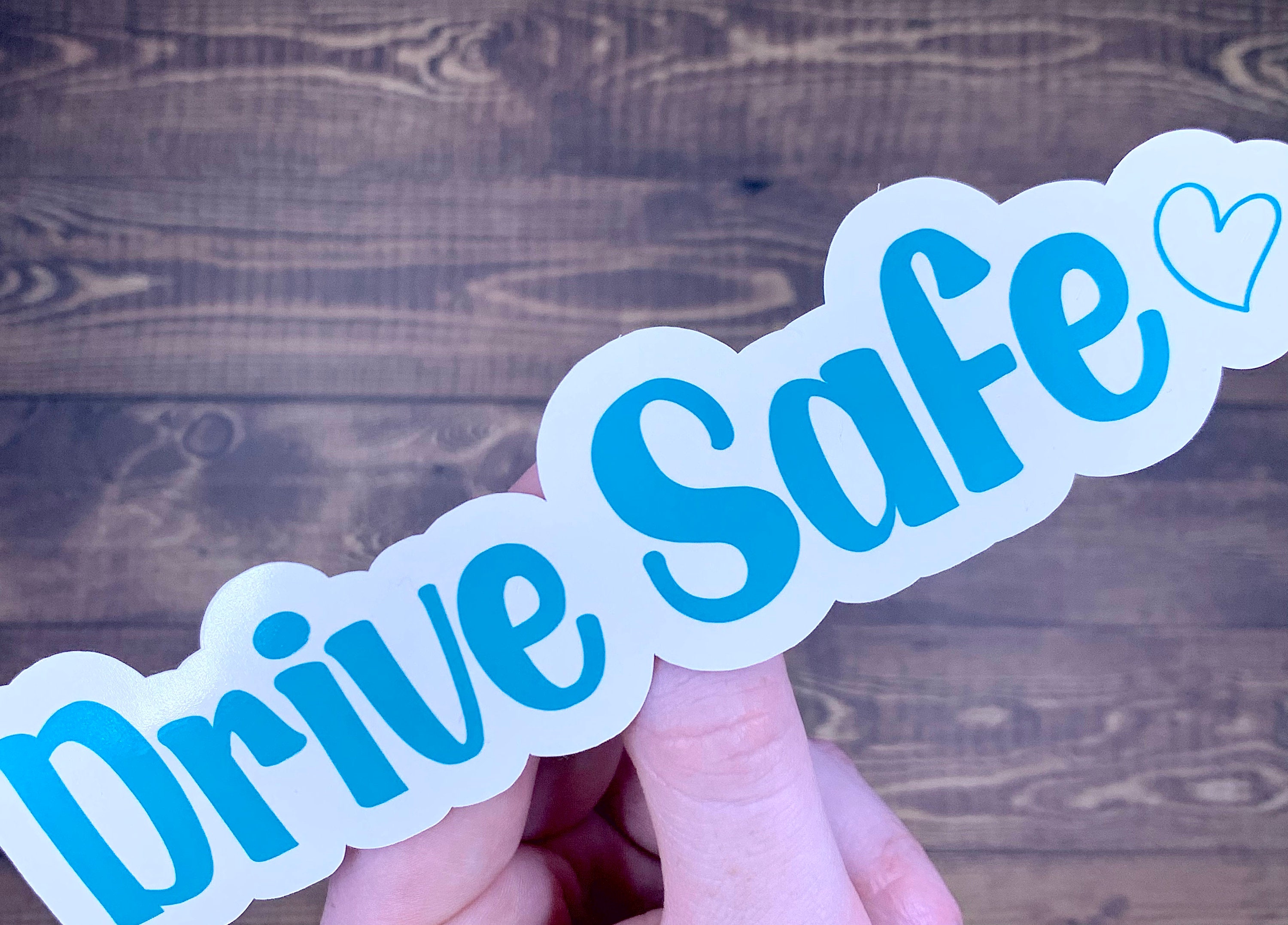 Drive Safe Decal Drive Safe Vinyl Sticker Drive Safe Side | Etsy