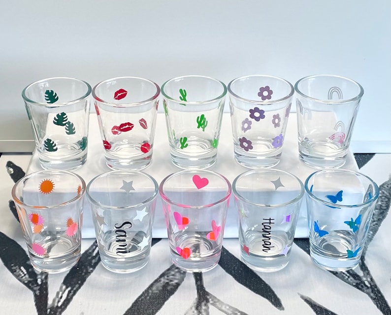 Cute Shot Glasses Personalized 2oz Custom Shot Glass Bulk - Etsy