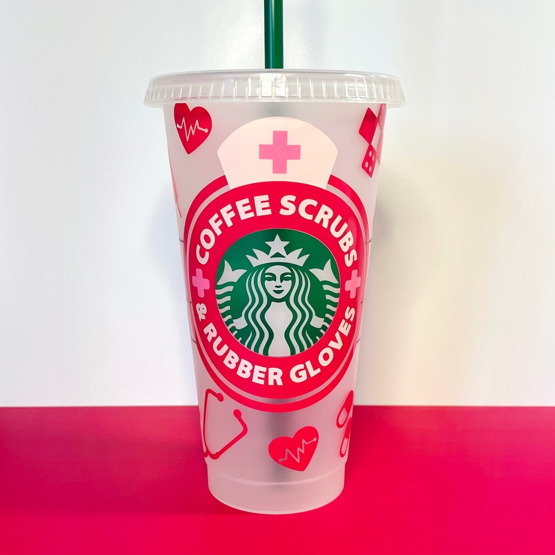 Nurse Fuel Starbucks Cup, Starbucks Cup for Nurse, Nurse Coffee Cup ...