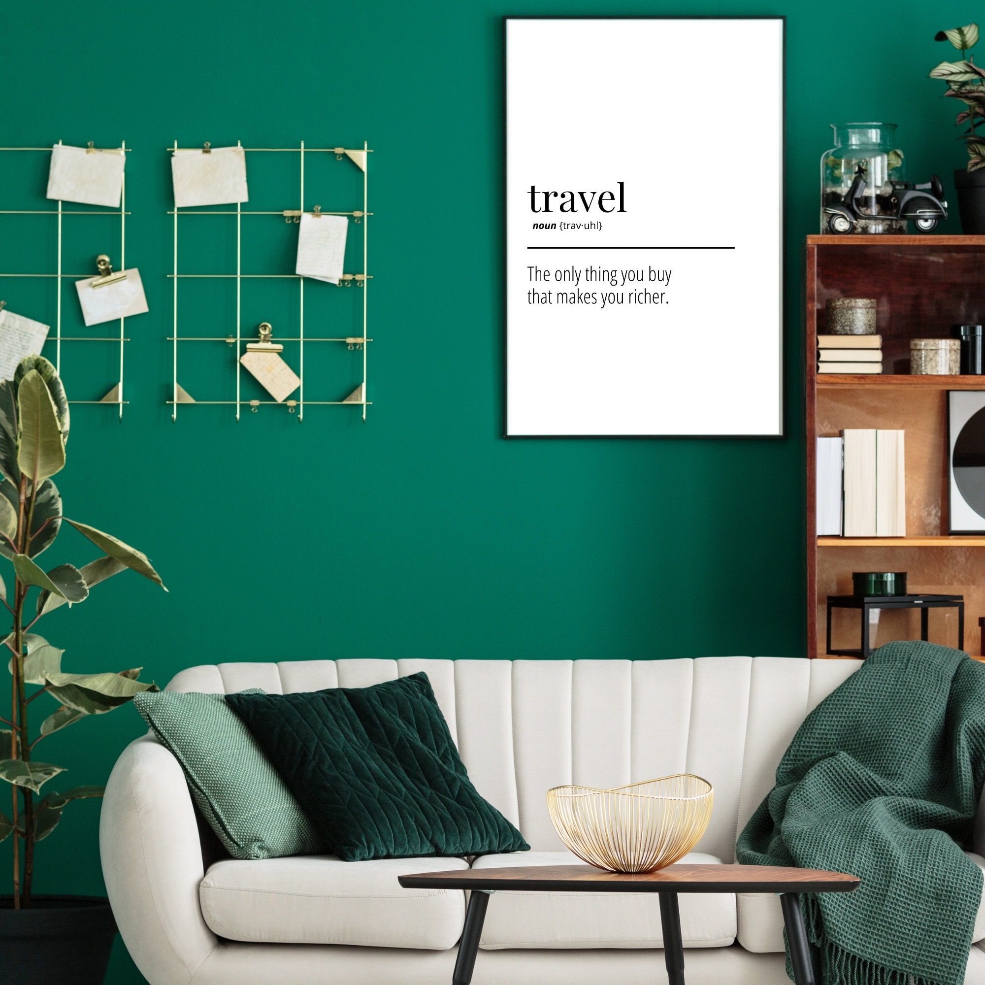 Travel Definition Print Travel Quote Print, Inspirational Quote, Travel ...