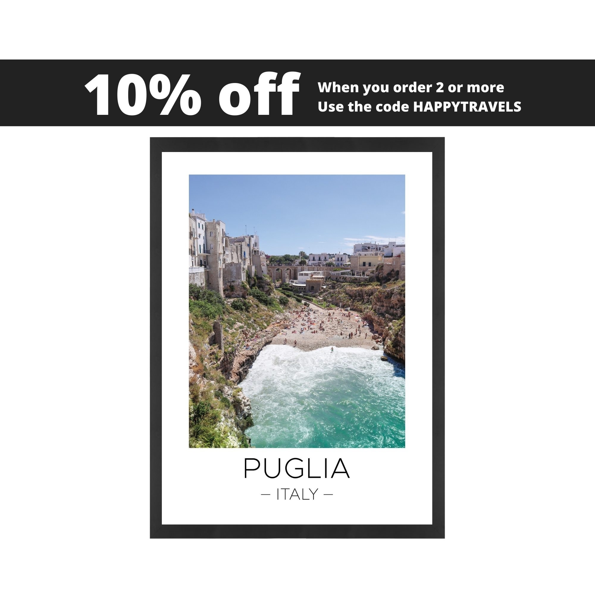 Puglia Print | Puglia Travel, Italy Wall Art, Puglia Poster, Italy ...