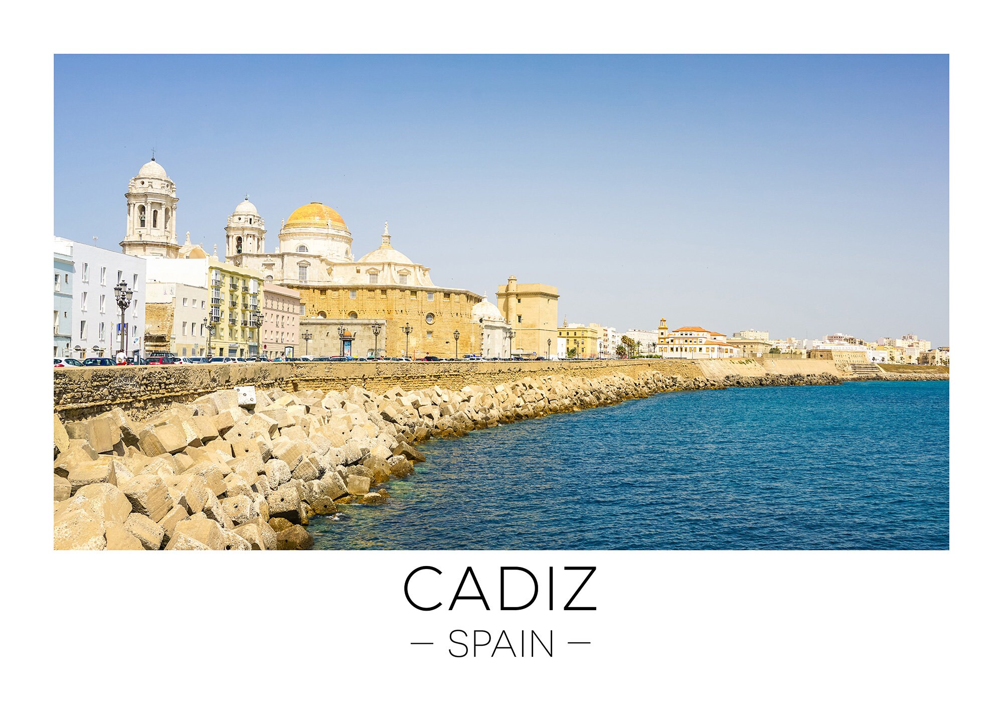 Cadiz Print Cadiz Travel, Cadiz Wall Art, Cadiz Poster, Spain Print ...