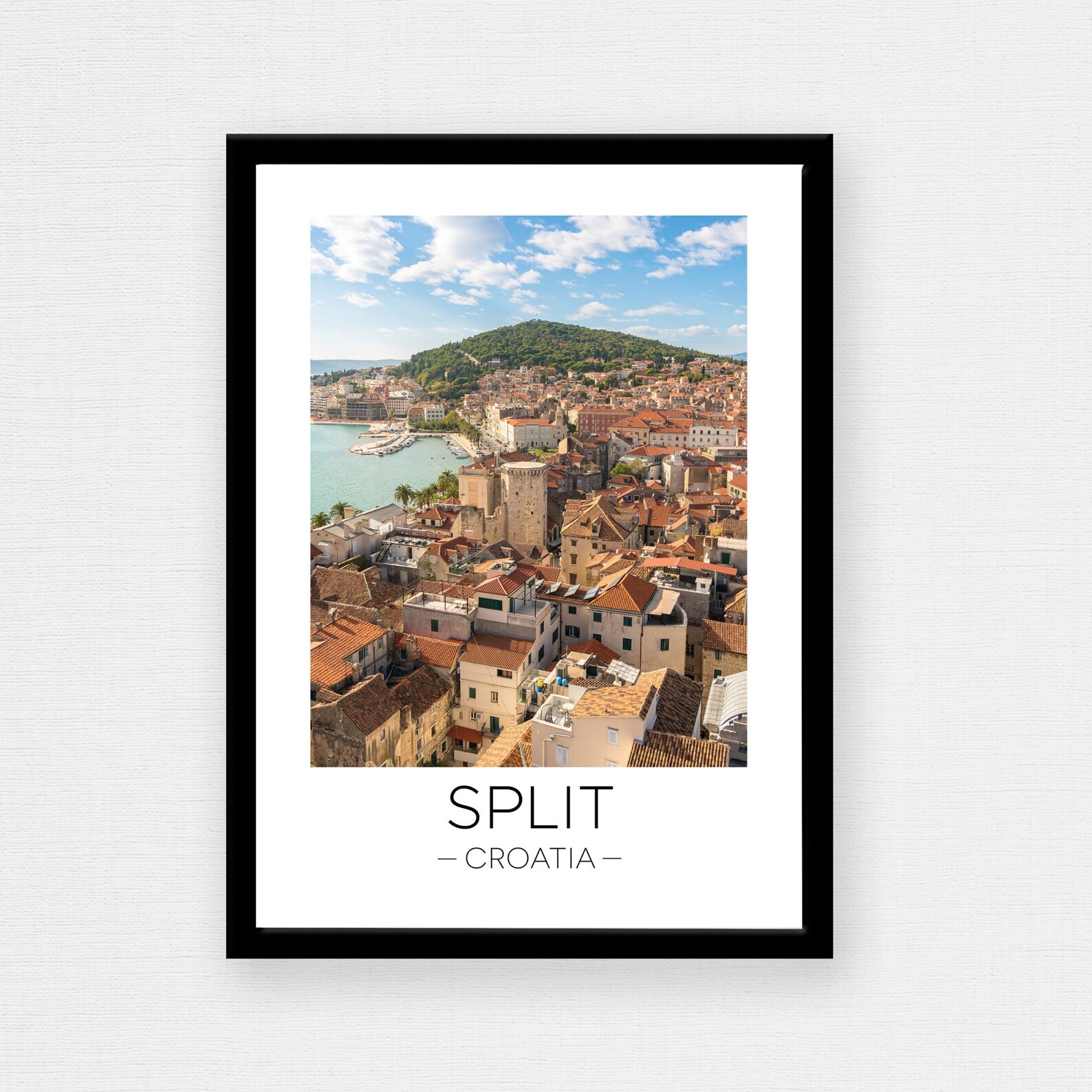 Split Croatia Print Split Croatia Travel Poster, Split Poster, Croatia ...