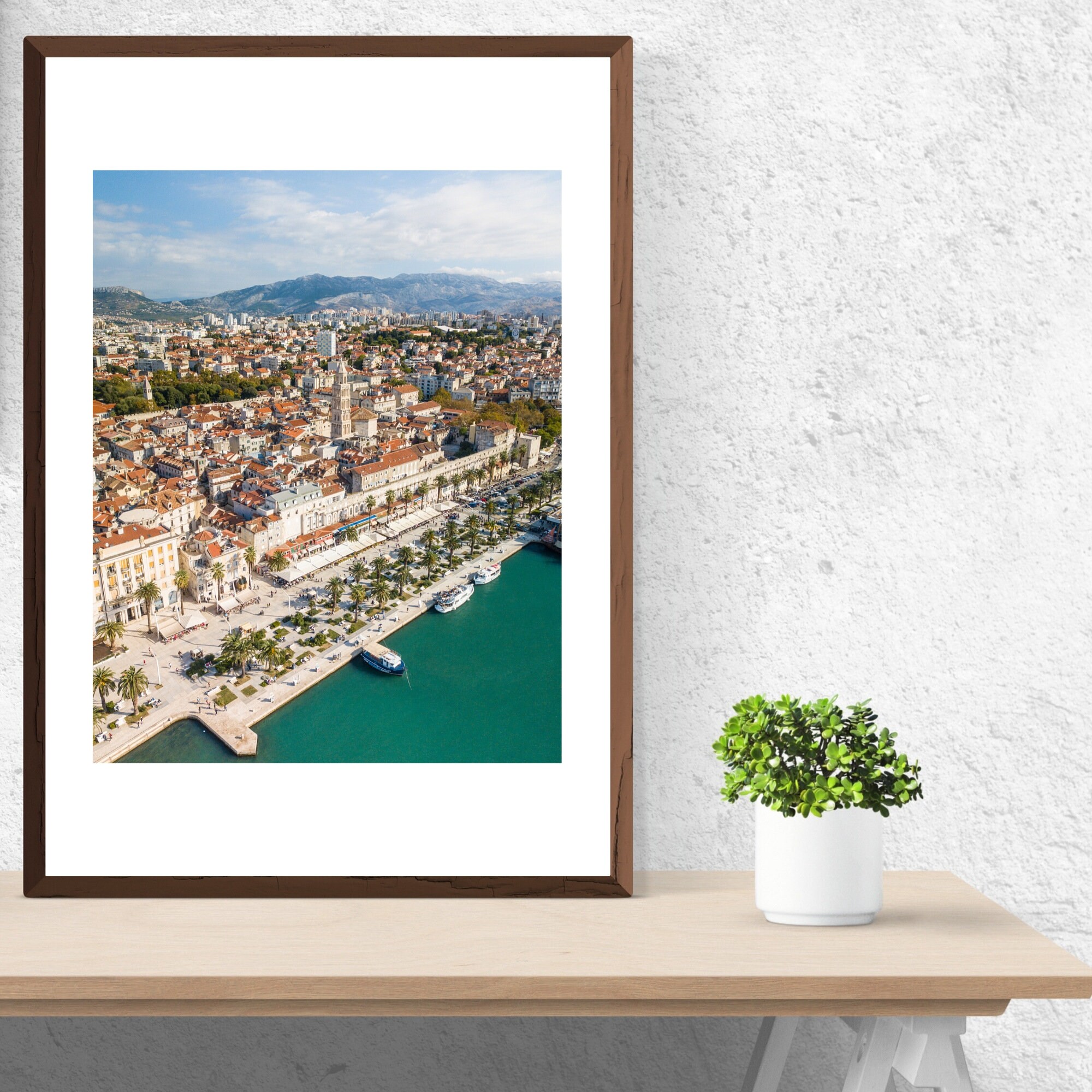Split Croatia Print | Split Croatia Travel Poster, Split Poster ...