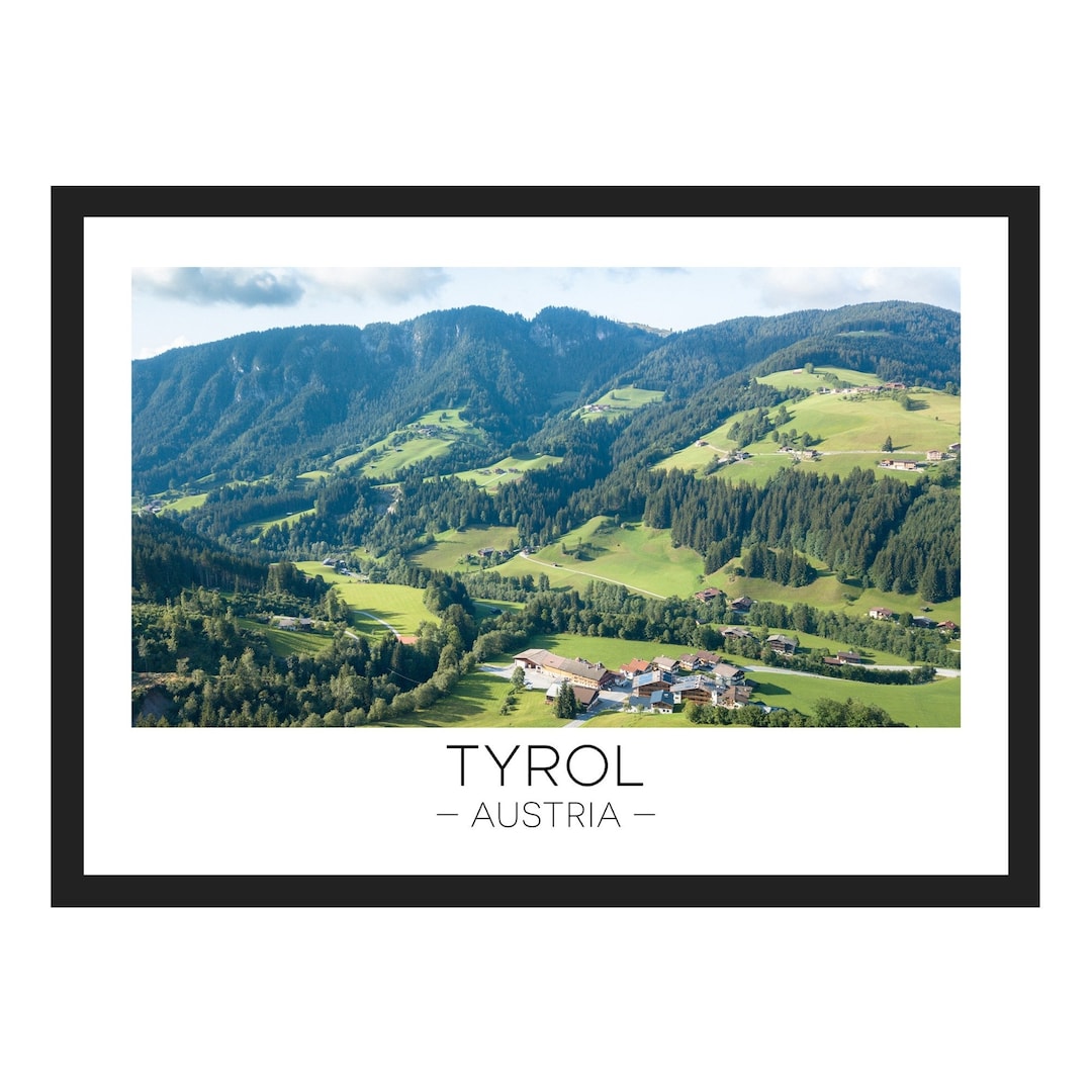 Tyrol Print | Tyrol Poster, Austria Art, Austria Print, Tirol ...