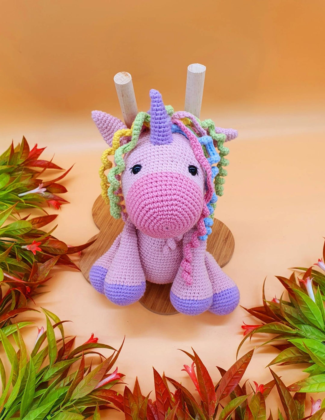 Crocheted unicorn cuddly toy amigurumi - Etsy.de
