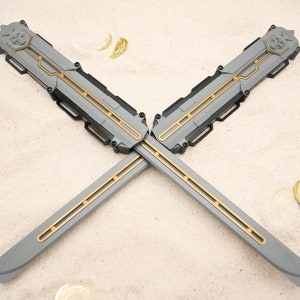 V2 Assassin's IV Edward Kenway Black Flag Hidden Blades (blade Pair) - Etsy
