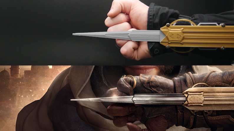 V2 Assassin's Mirage Basim Hidden Blade - Etsy