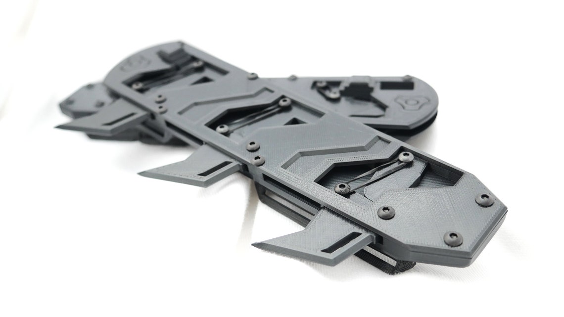 The Dark Knight Inspired Batman Arm Bracers - Etsy