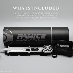 V2 Assassin's AC III Connor Kenway Pivot Hidden Blade (LEFT Arm Version ...