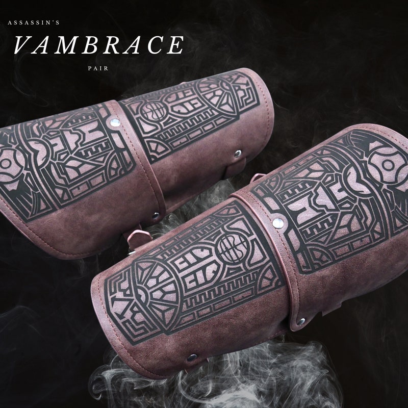 Leather Vambrace - Etsy UK