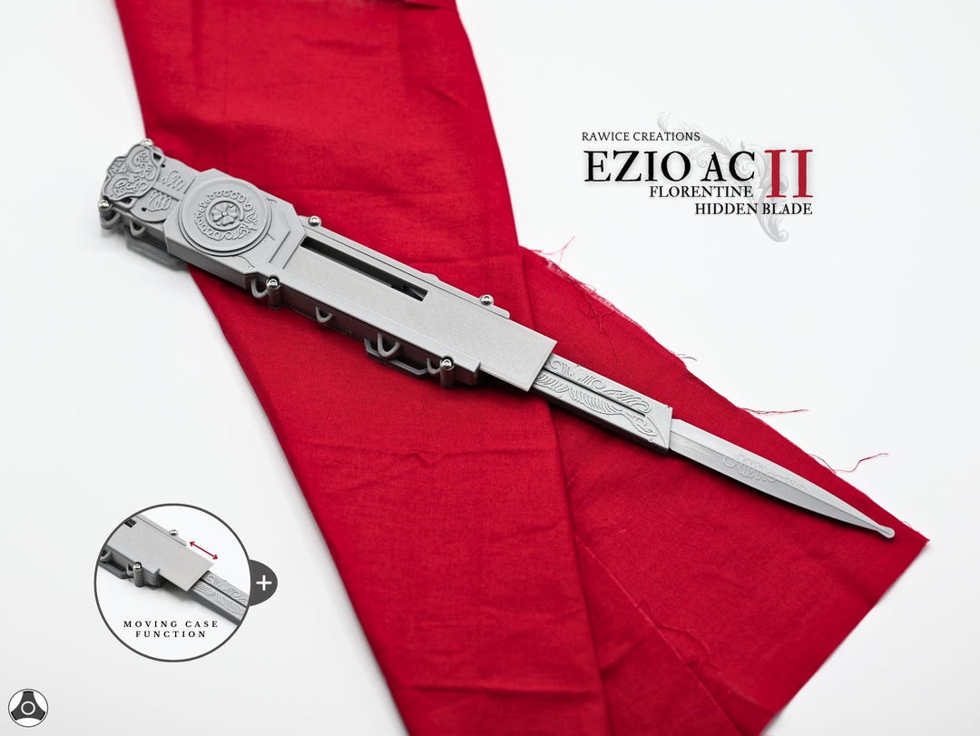 V2 Assassin's II Ezio Auditore Florentine Left Arm Hidden Blade - Etsy