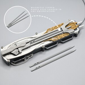 V2 Assassin's Maria Hidden Blade + Dart Launcher - AC Movie Blade - Etsy
