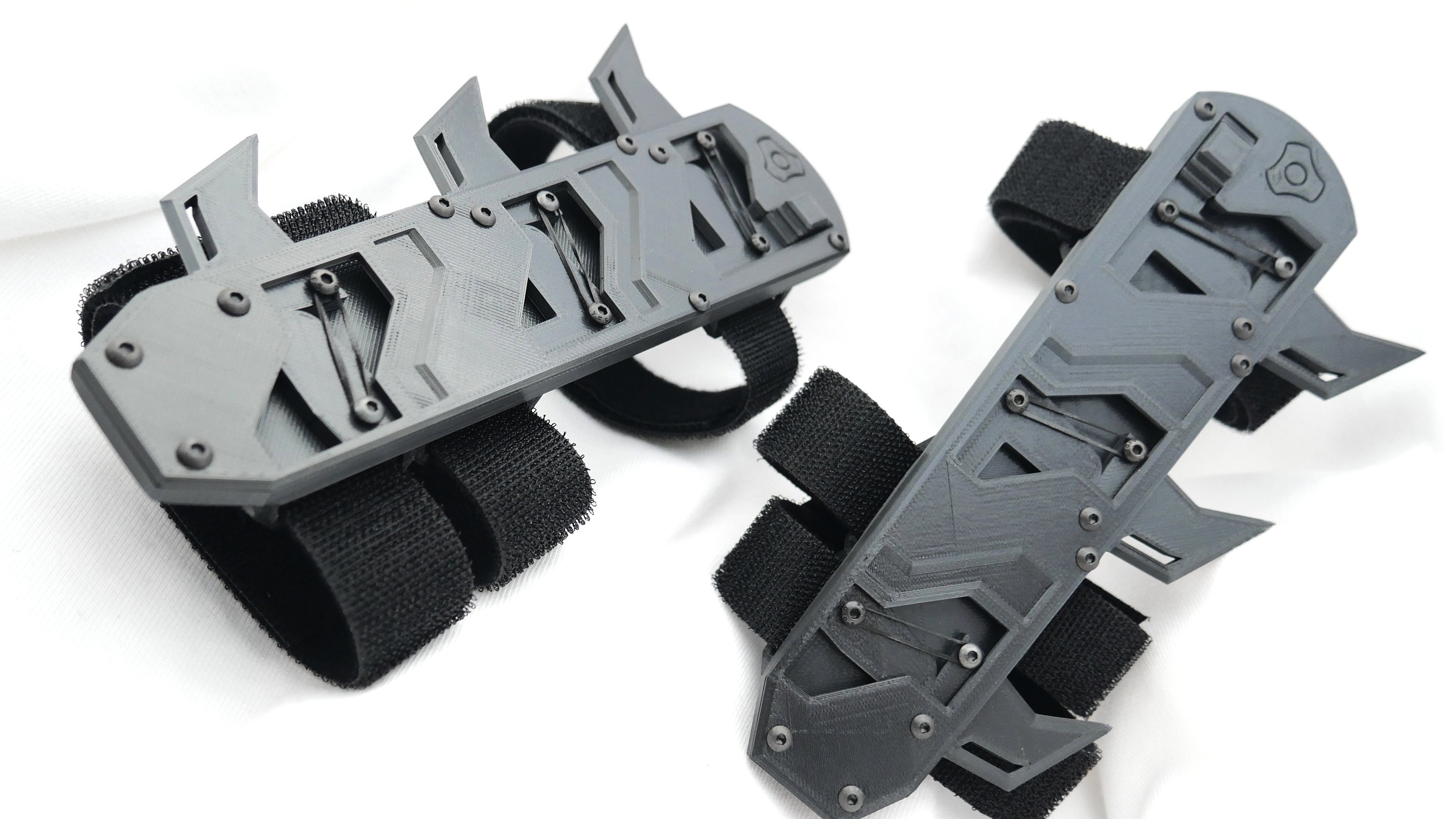 The Dark Knight Inspired Batman Arm Bracers - Etsy