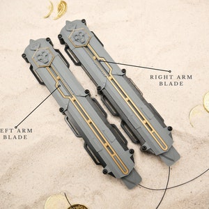 V2 Assassin's IV Edward Kenway Black Flag Hidden Blades (blade Pair) - Etsy