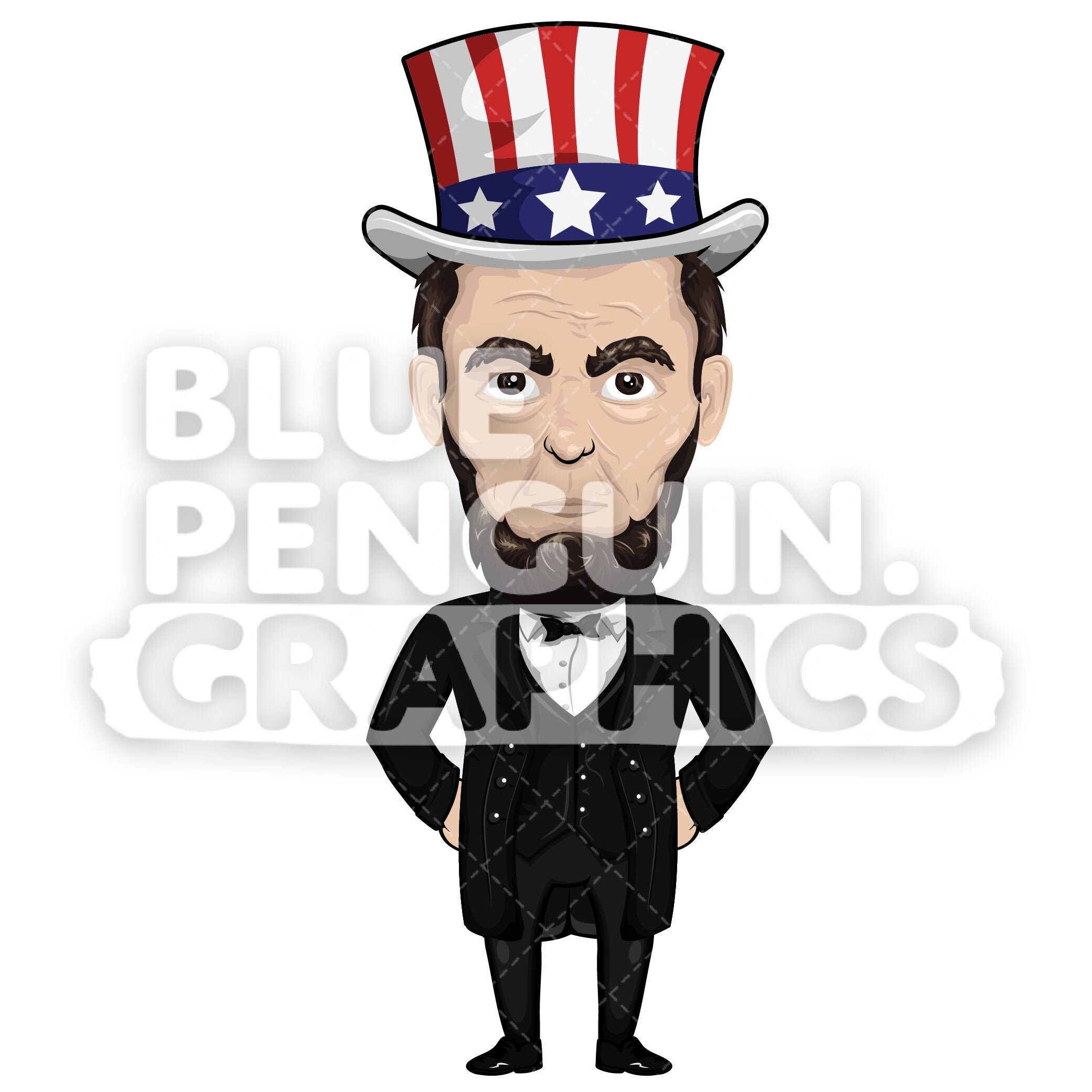 Art & Collectibles Drawing & Illustration American President Abraham ...