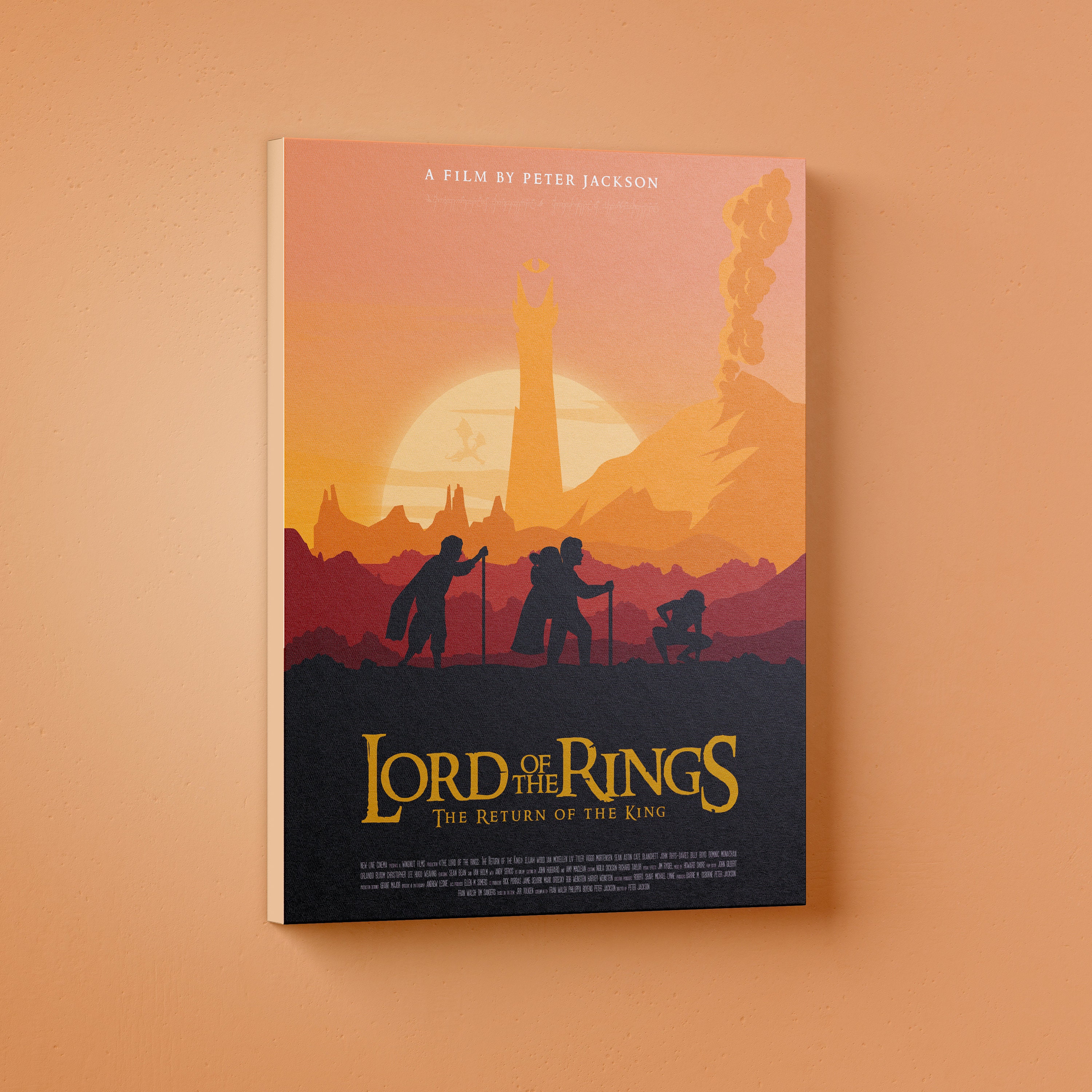 Minimalist Movie Posters Lord Of The Rings