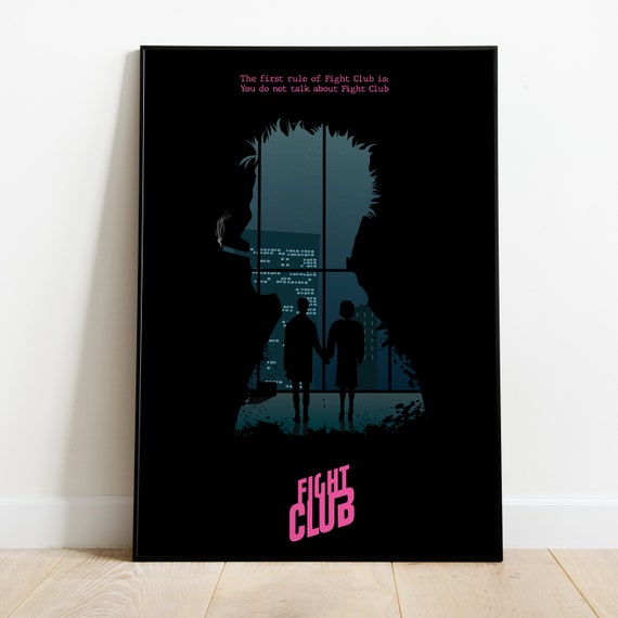 Fight Club poster minimalist | Etsy