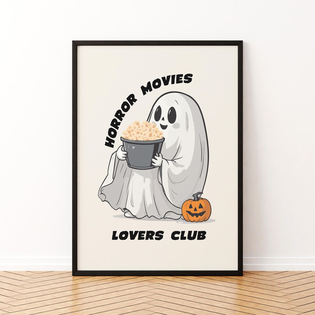 Poster Horror Movies Lovers Club / Movie / Halloween / Poster - Etsy