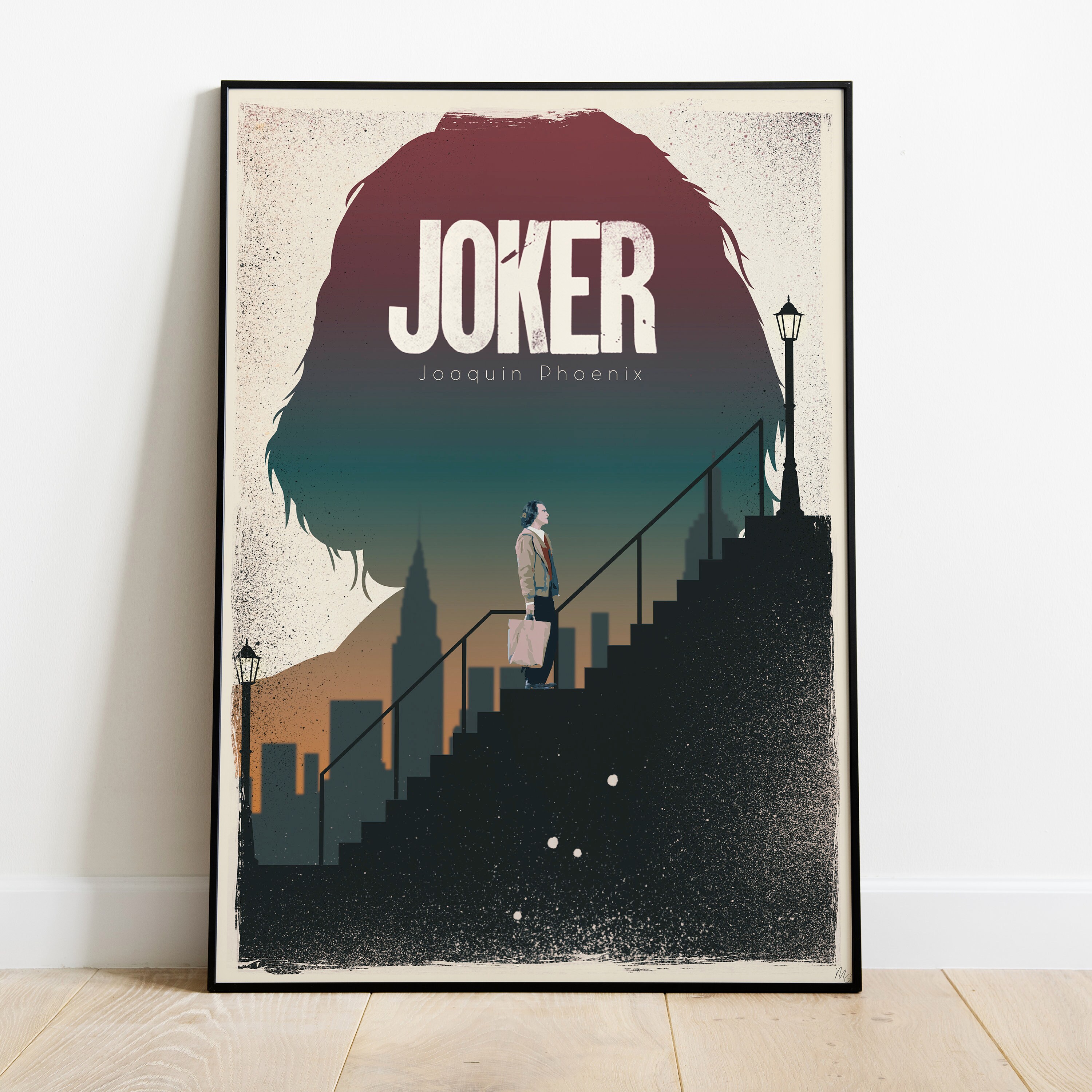 Joker Poster Minimalist - Etsy