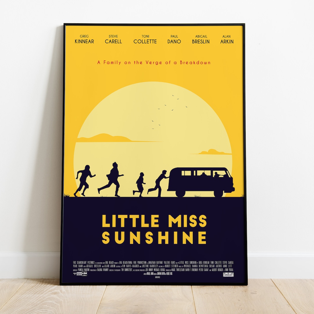 Little Miss Sunshine Minimalist Poster / Cinema Poster / Wall Art ...