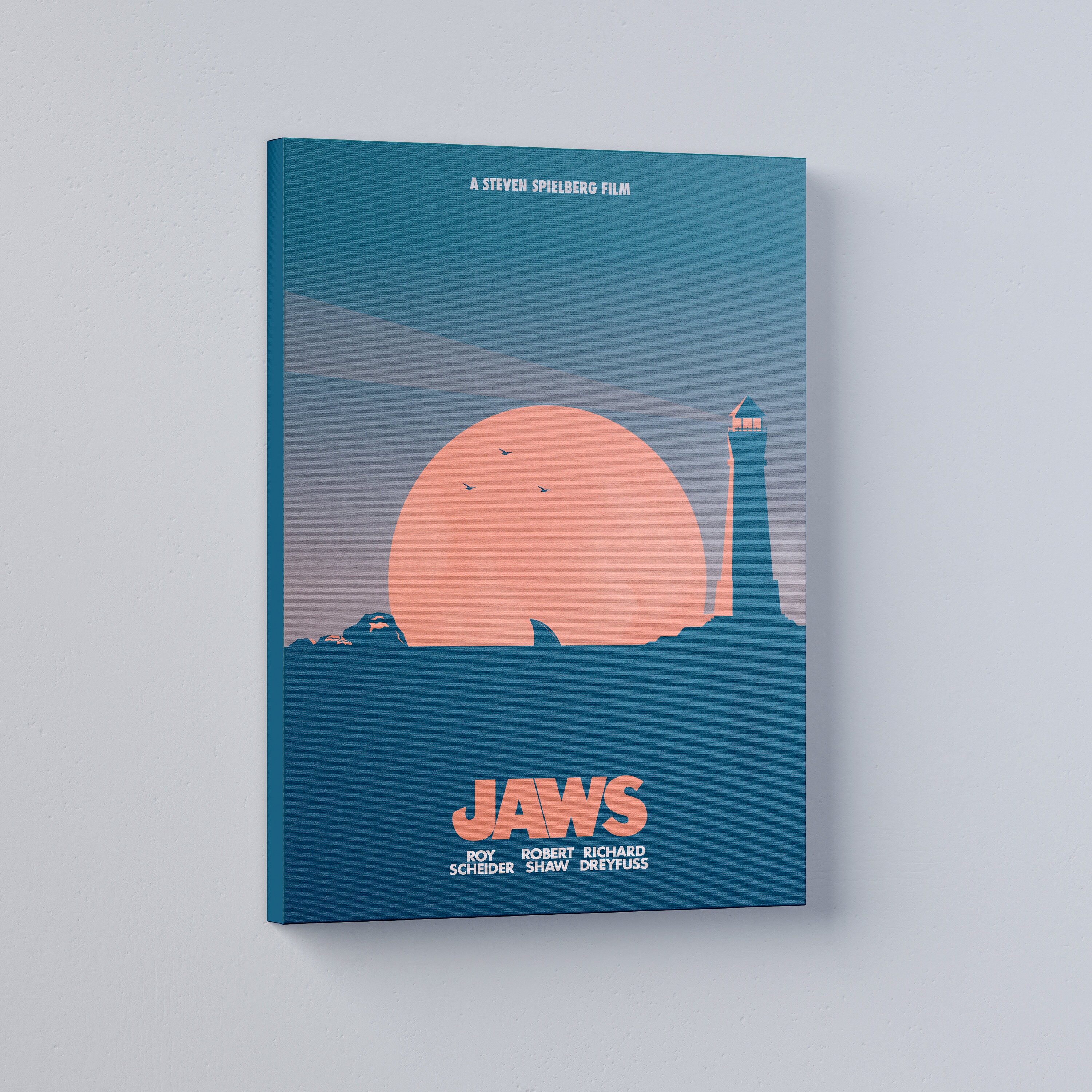 Jaws Poster Poster Minimalist Jaws Decoration Steven Spielberg - Etsy