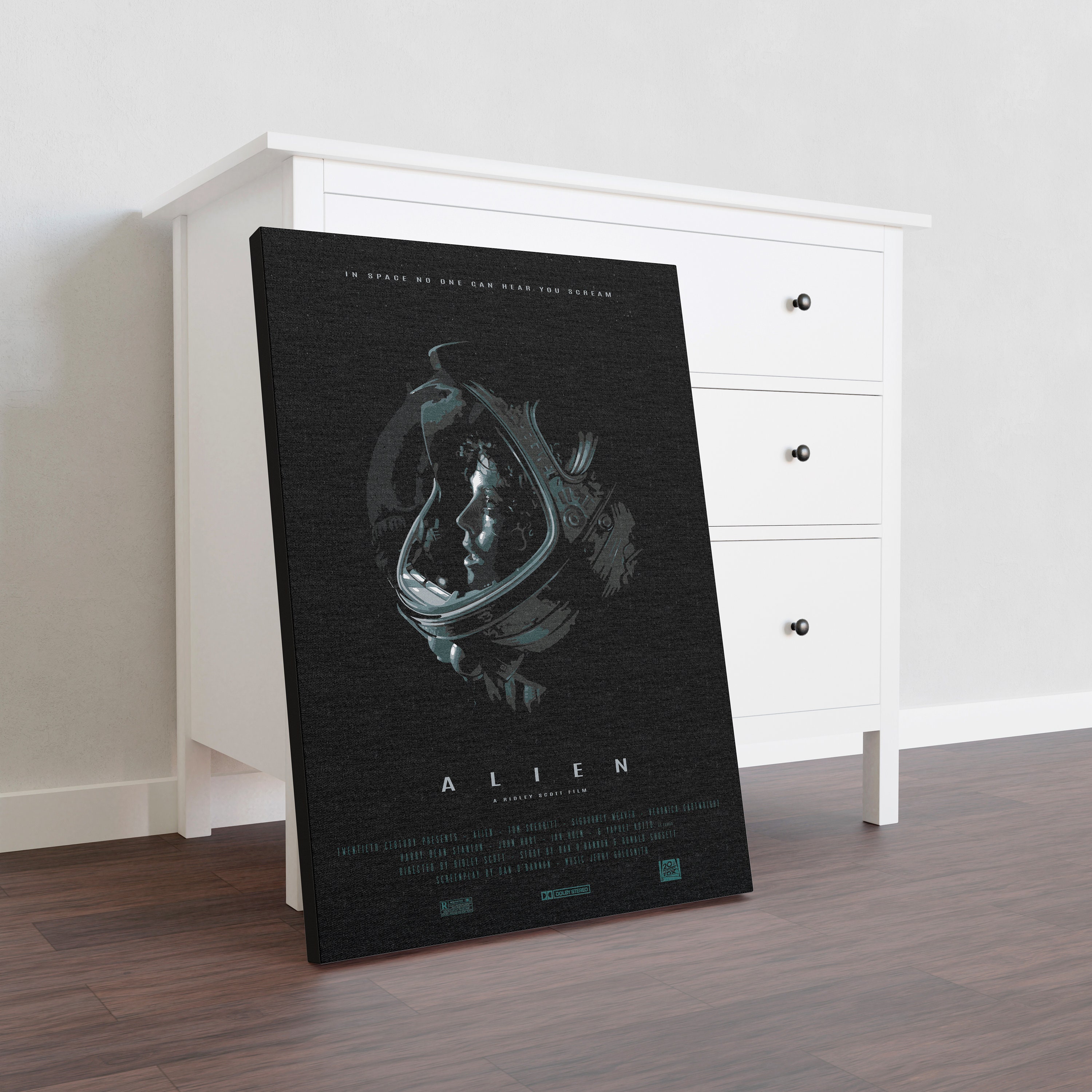 Alien Minimalist Poster - Etsy
