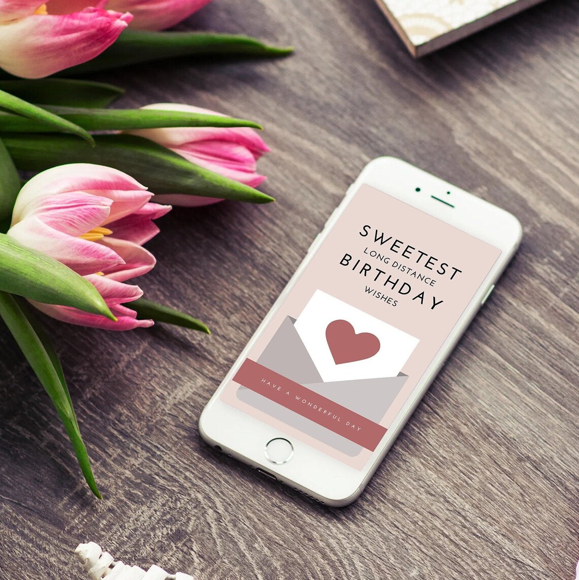 Modern Electronic Birthday eCard Digital Cards Birthday | Etsy