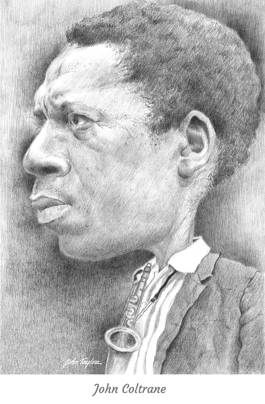 John Coltrane, Jazz Saxophonist - Etsy