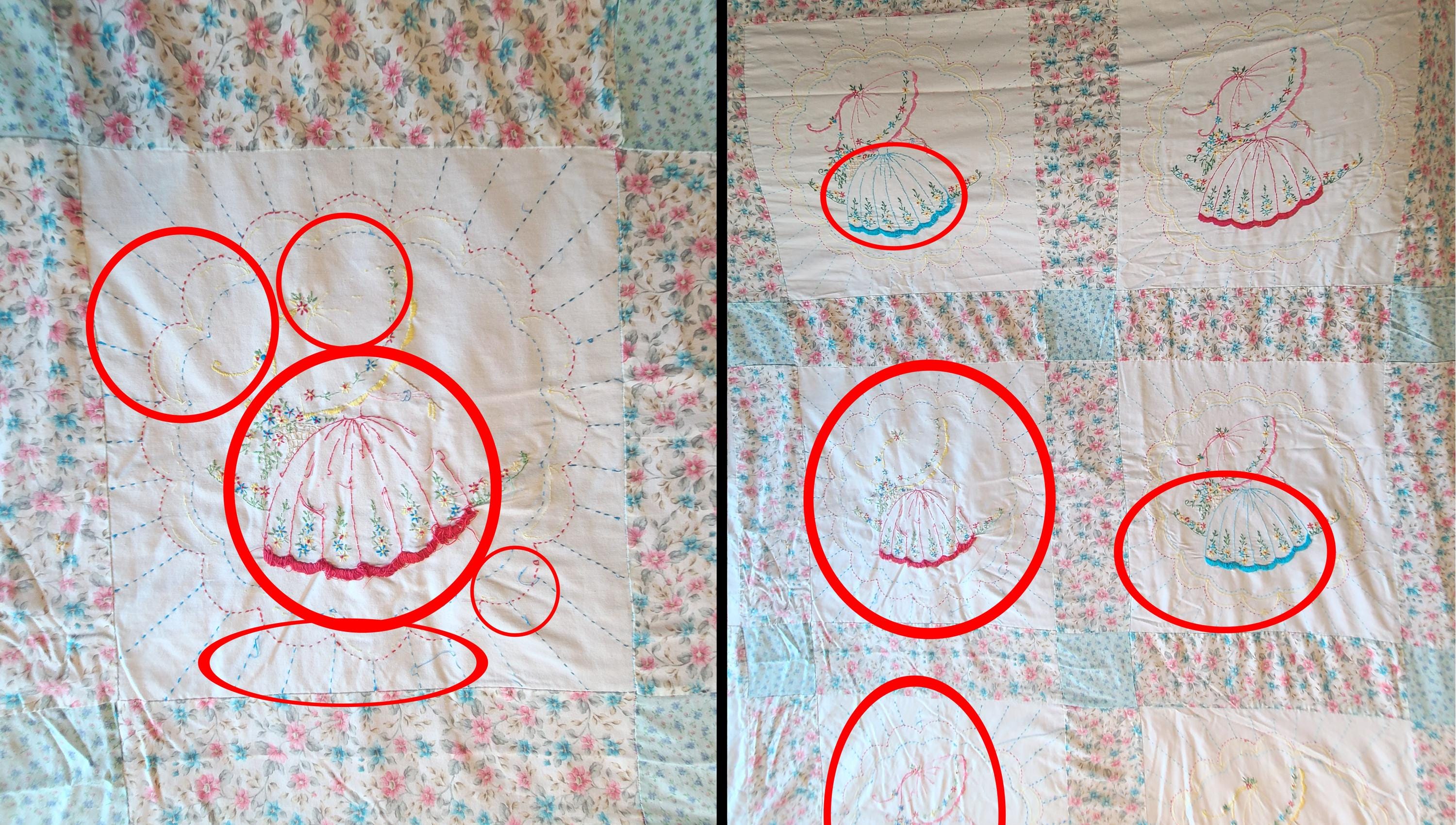 Vintage Hand-embroidered Bedspread (queen) - Etsy
