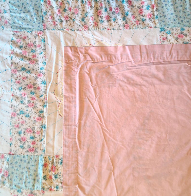 Vintage Hand-embroidered Bedspread (queen) - Etsy