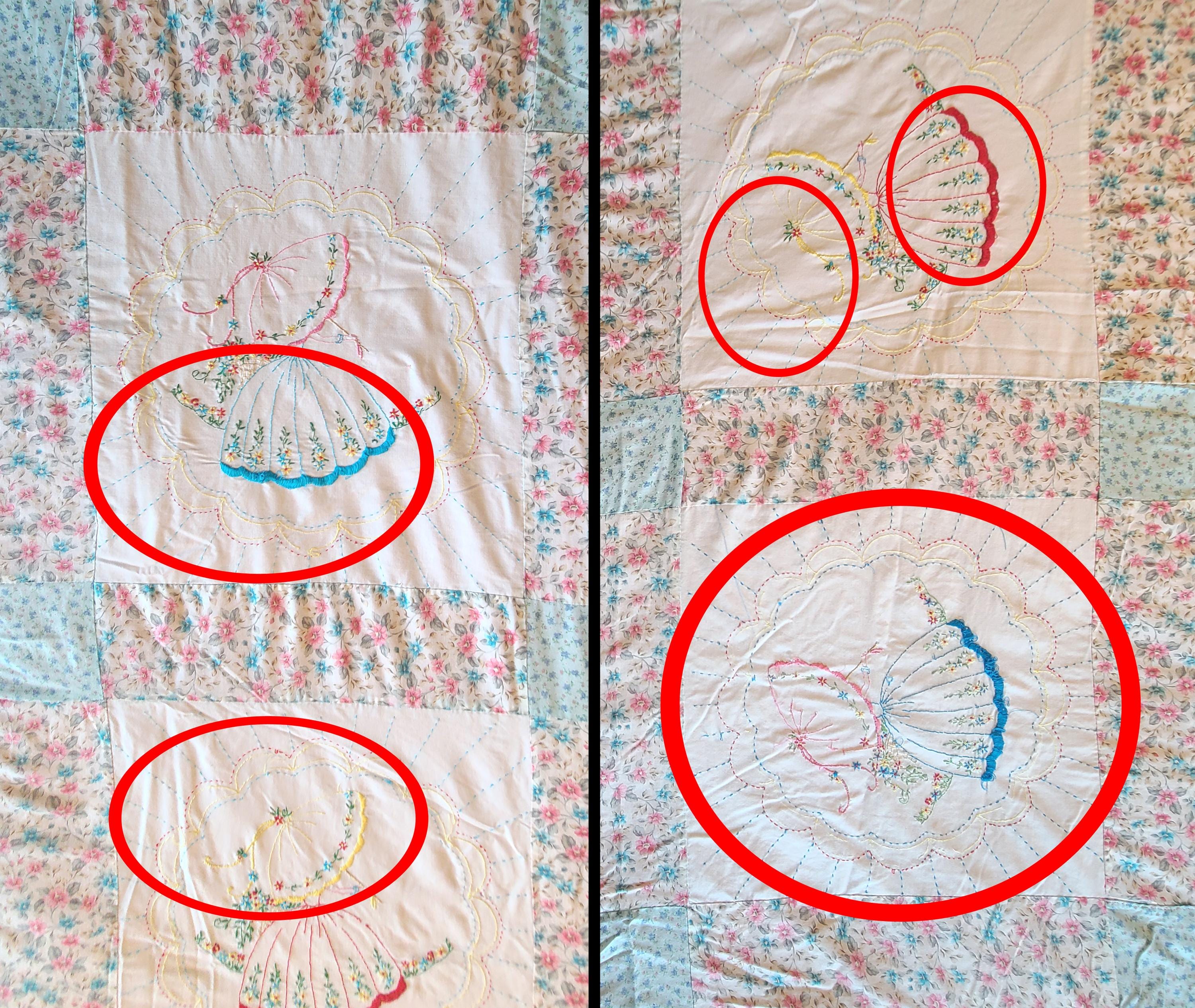 Vintage Hand-embroidered Bedspread (queen) - Etsy