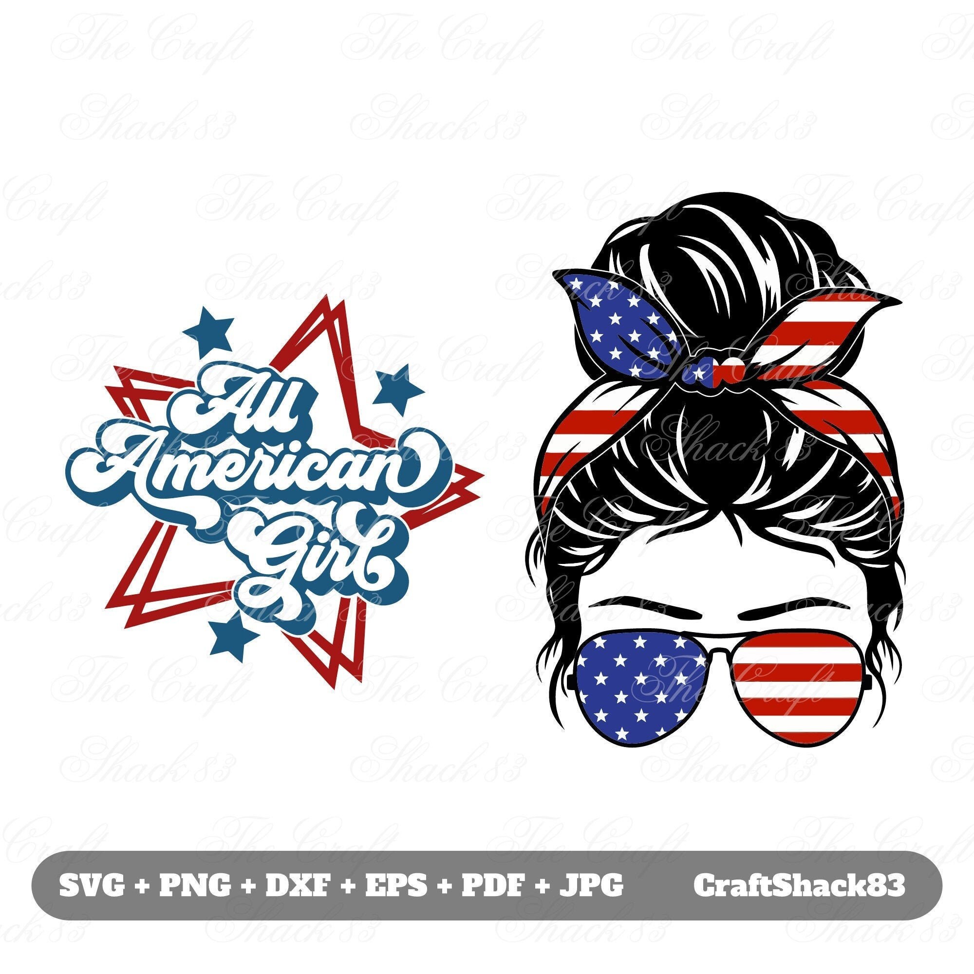 Usa Mom Bun Svg American Flag Mom Bun Svg Usa T Shirt Cut Etsy