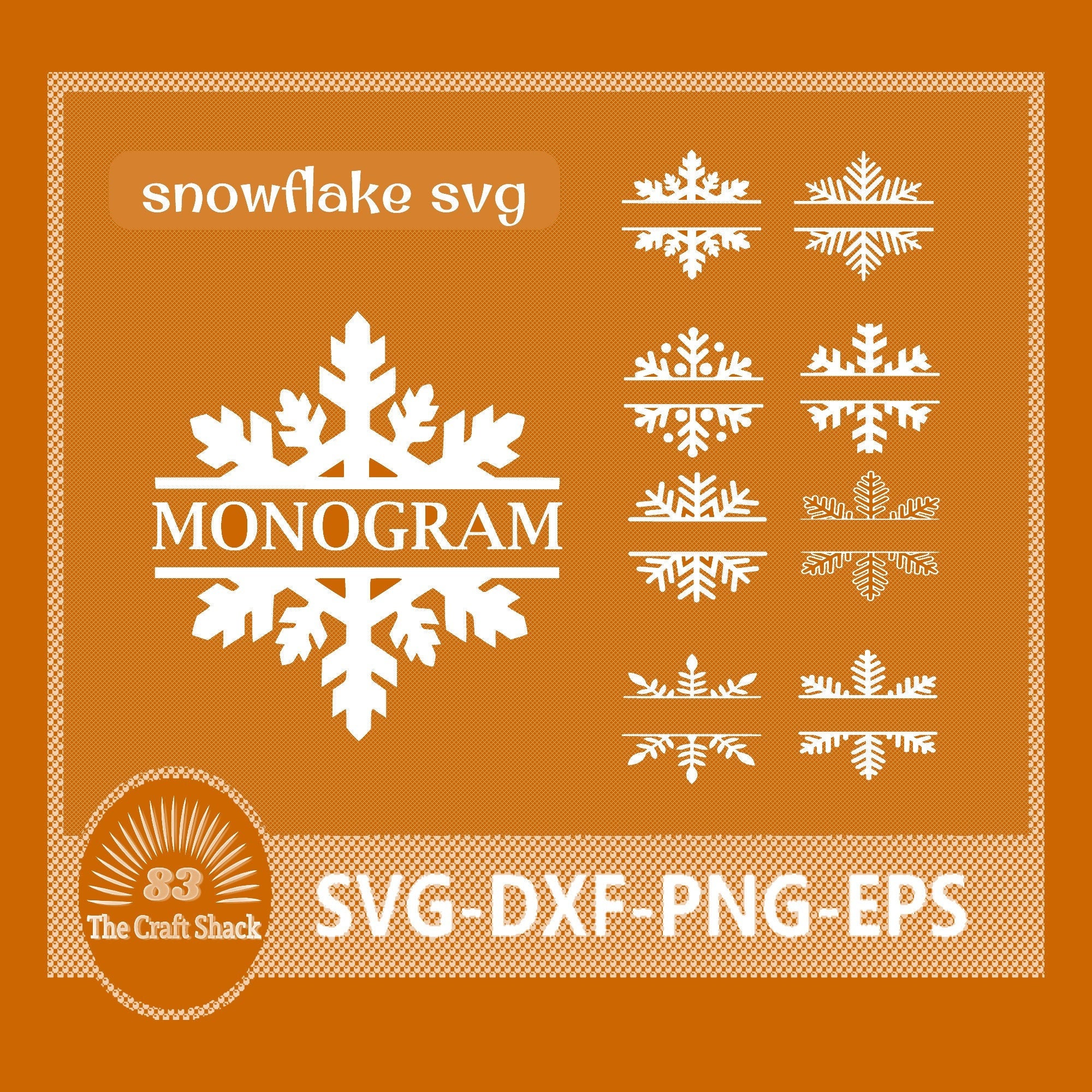 Snowflake Svg Cutfile Snow Flake Svg Cut File Christmas Clipart ...