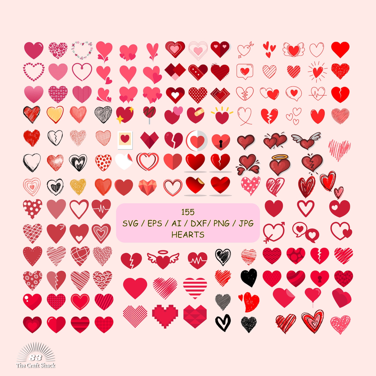 Heart Svg Bundle, Heart Svg, Hand Drawn Heart Svg, Open Heart Svg ...